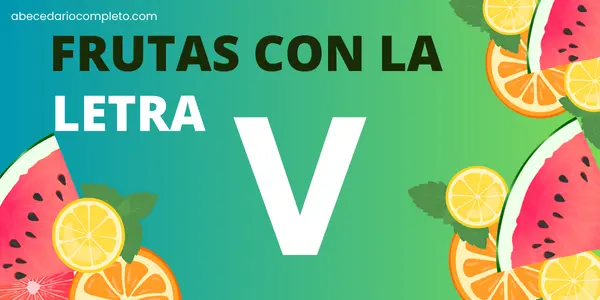 Fruta Que Empieza Con La Letra V
